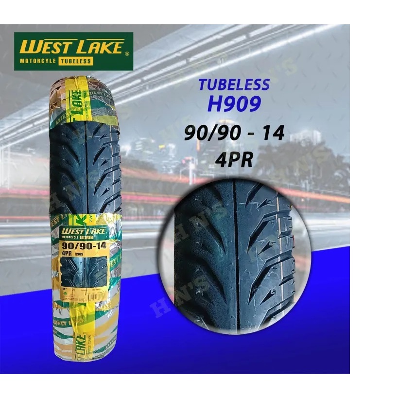 WESTLAKE Tire RIM 14 Tubeless Tires H909 H971 H968 With FREE Sealant ...
