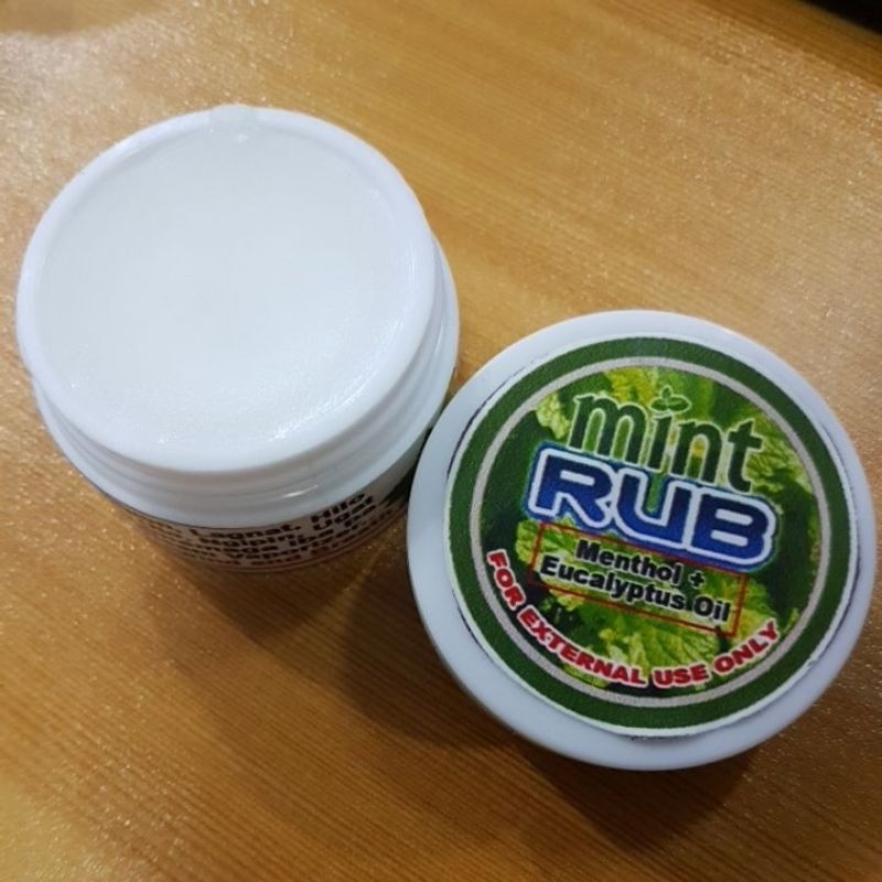 Herbal Mint Rub (Menthol Ointment) 10g | Shopee Philippines