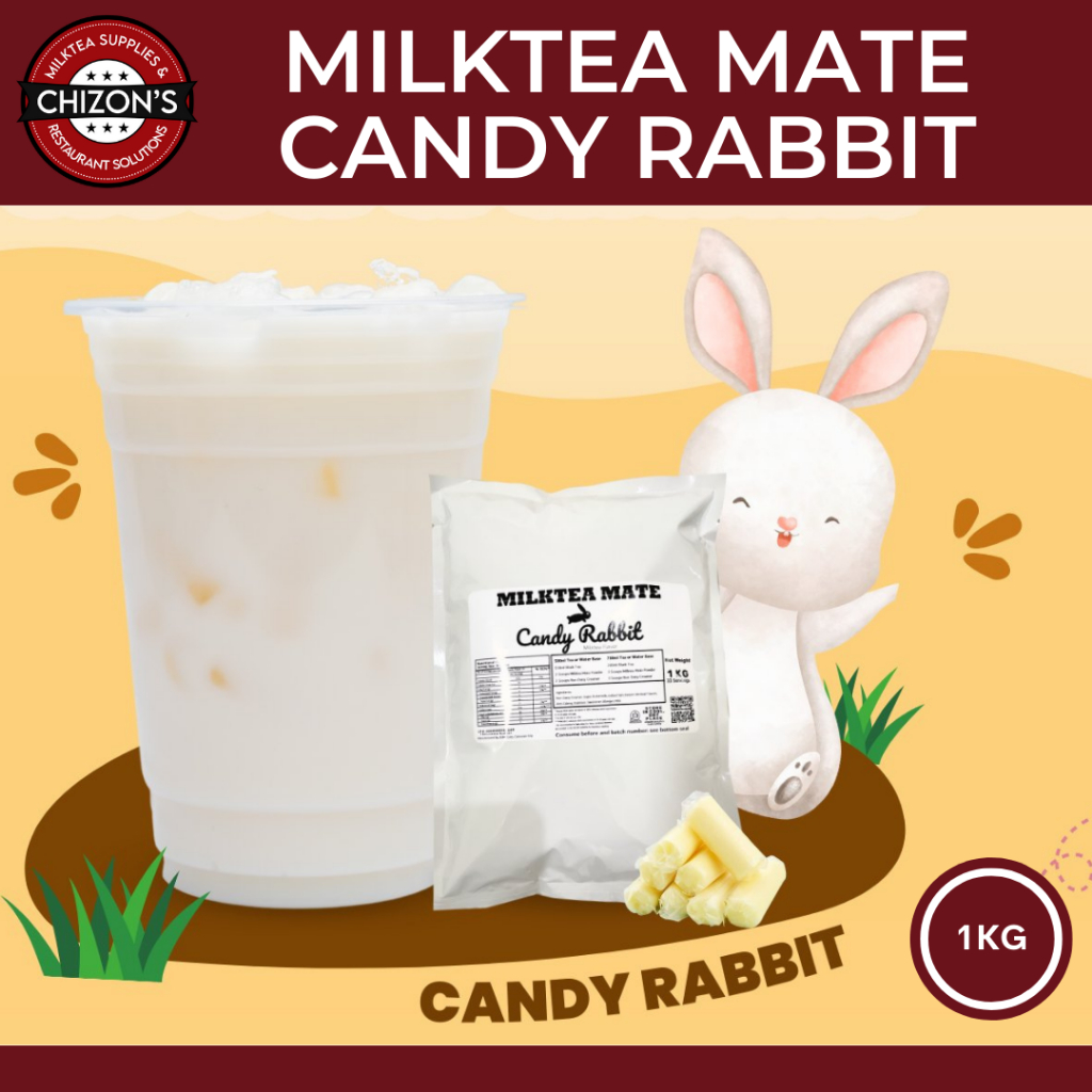 MLKT Candy Rabbit - White Rabbit Milktea Mate Powder Flavor 1kg for ...