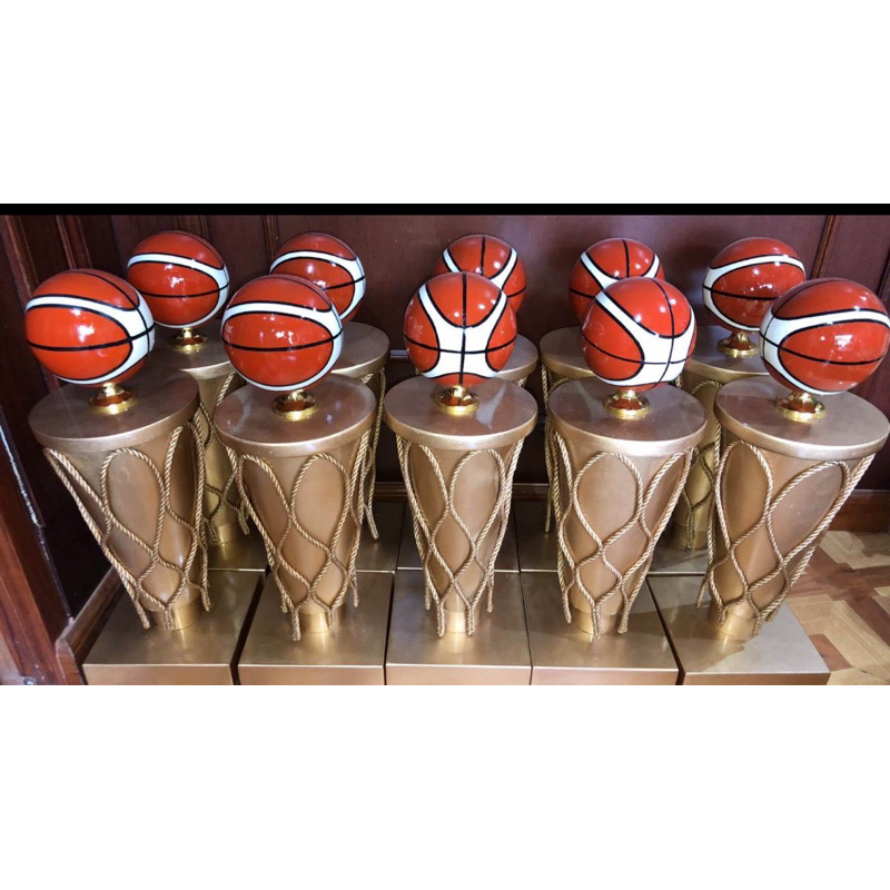 MR2 Sports | Wood Trophy Basketball with Net Type | Shopee Philippines