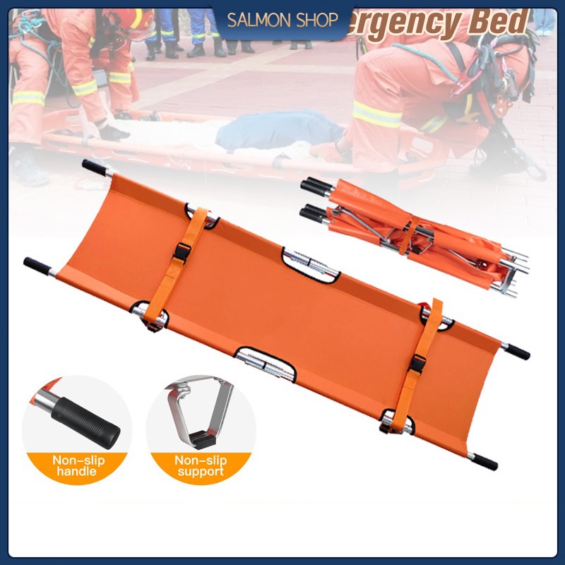 Foldable Rescue Stretcher Portable Stainless Steel Stretcher Emergency ...