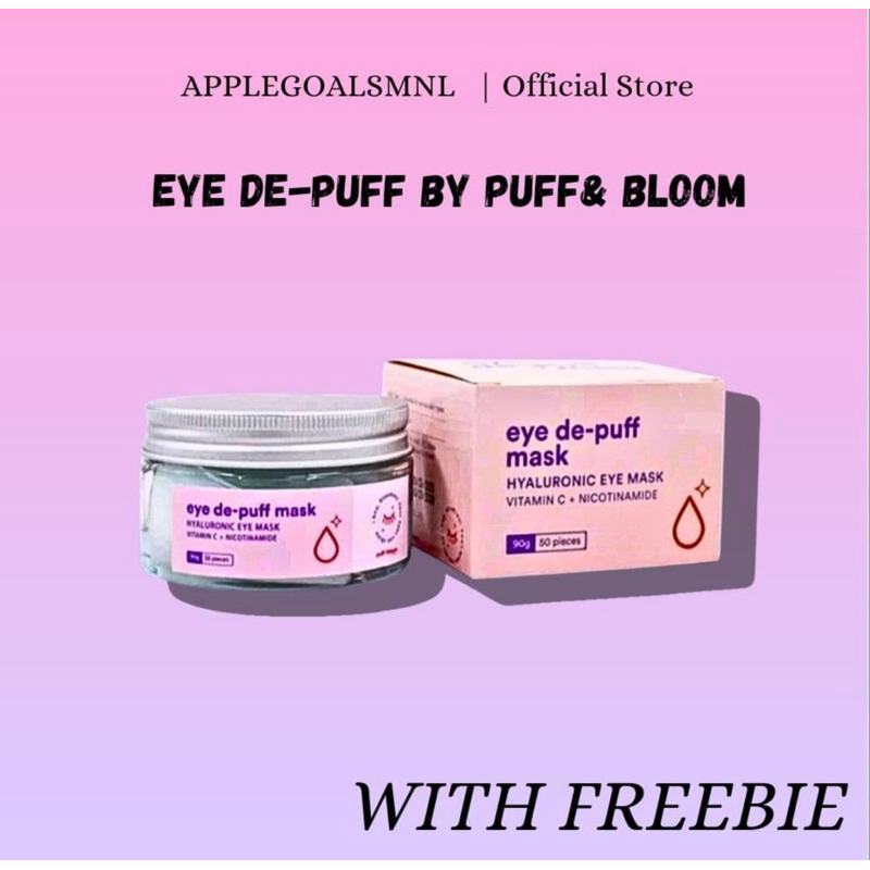 Puff and Bloom Eye De-puff Mask |ONHAND With Freebie | Shopee Philippines
