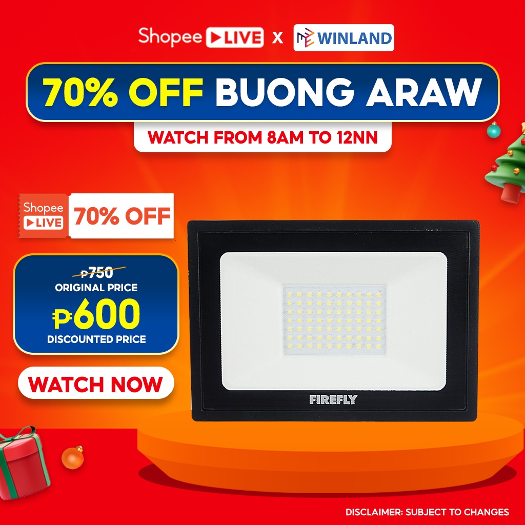 Firefly by Winland Basic Series Terra LED Floodlight ( 30W-50W / 220 ...