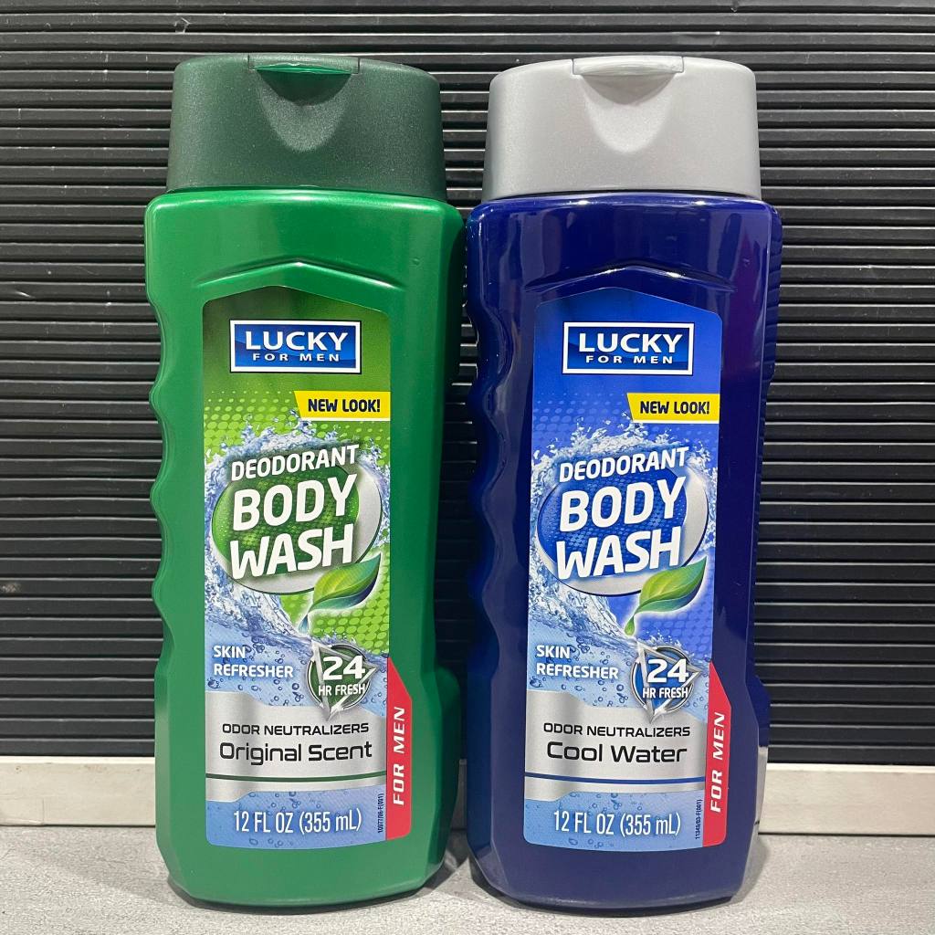 Lucky For Men Deodorant Body Wash Skin Refresher 355ml | Shopee Philippines
