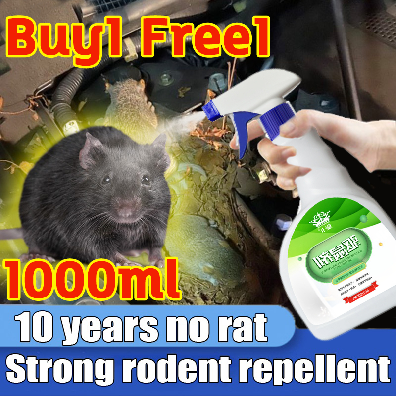 Rat Repellent Spray 1000ml Repels Rats From Home And Car Engine Rat ...