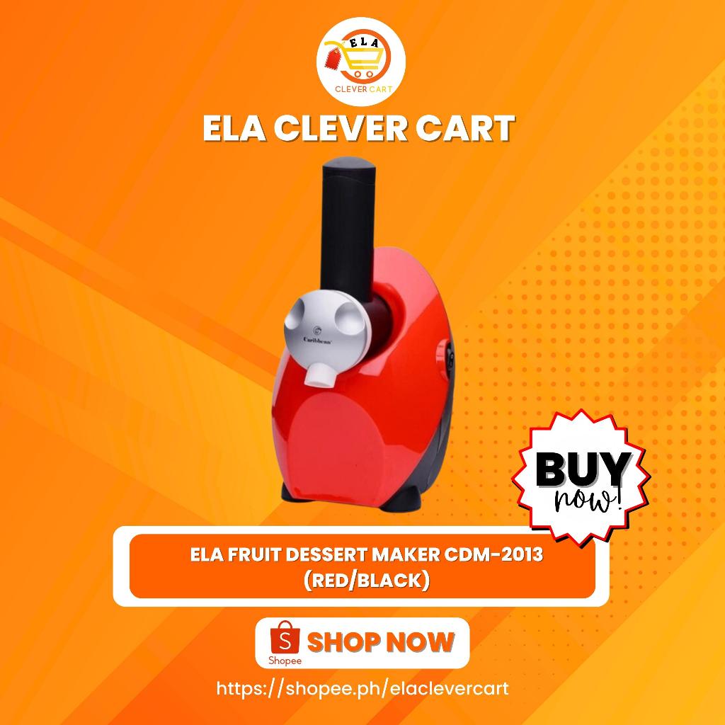 ELA Fruit Dessert Maker CDM-2013 (Red/Black) | Shopee Philippines