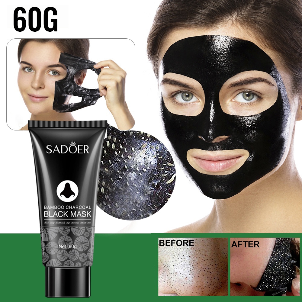 Bamboo Charcoal Blackhead Remover Mask White Heads Remover Oil Control ...