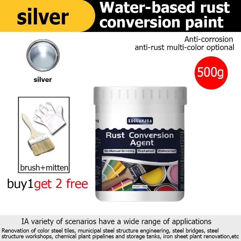 50 years without rusting or peeling XGJ anti rust paint for metal rust ...