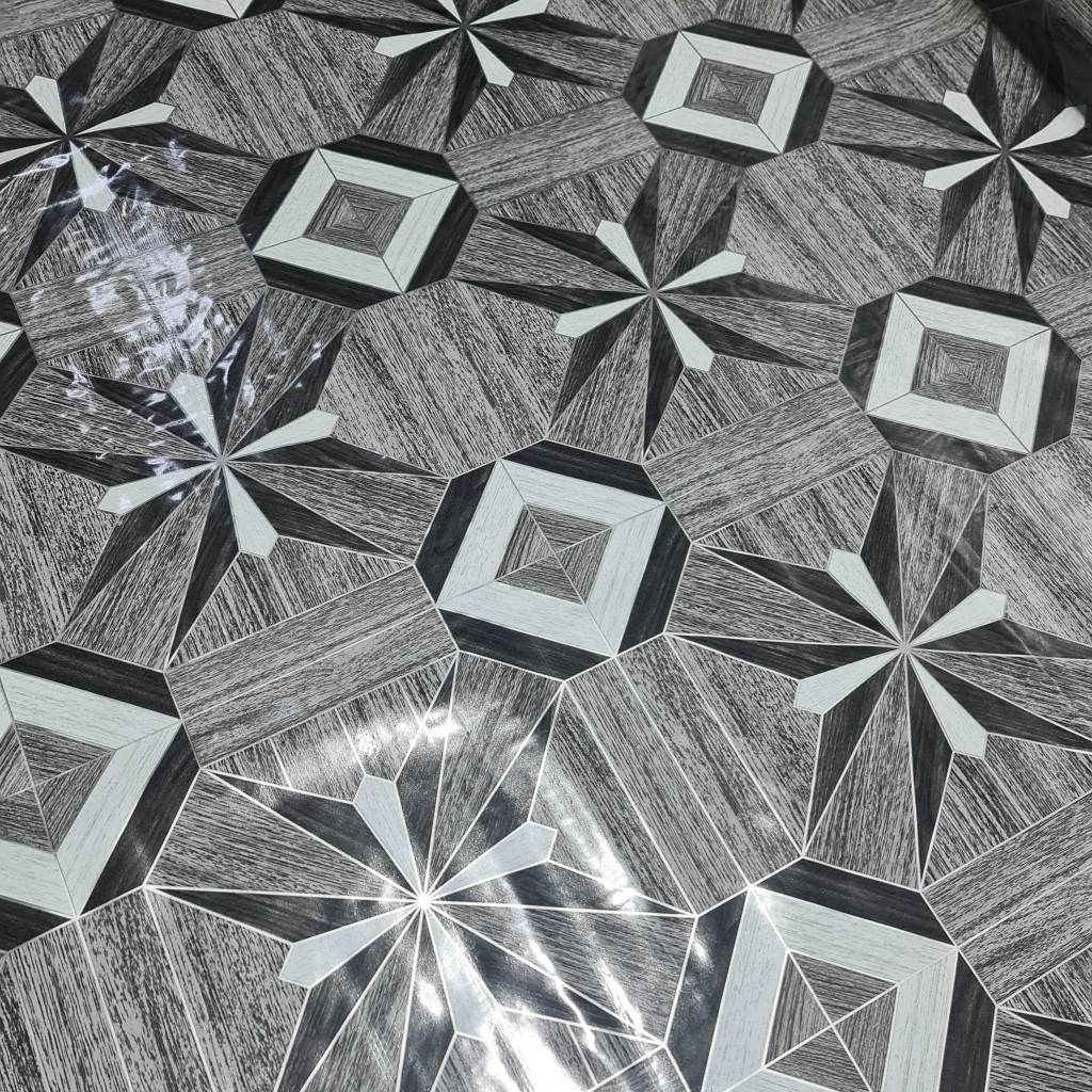Classic and Modern Design Collection Rubberized Linoleum Floor Mat ...