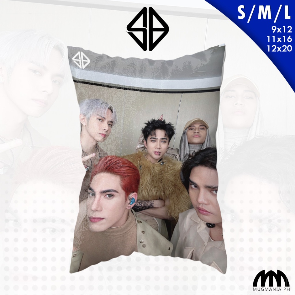 SB19 Pillows - Mugmania - Sb19 Merch Pillow V1 (Available in 3 Sizes ...
