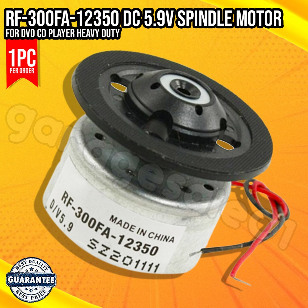 RF-300FA-12350 DC 5.9V Spindle Motor for DVD CD Player | Shopee Philippines