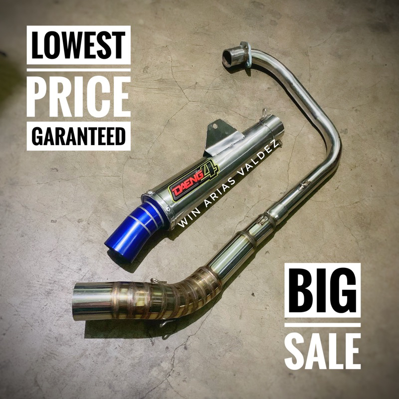 51mm Sai4 Motorcycle Exhaust Muffler for Tmx Raider Sniper150 Rs150 ...