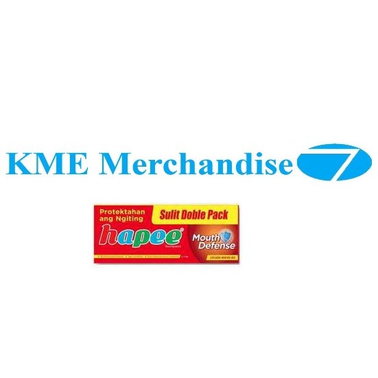 Hapee Toothpaste Sulit Doble Pack 2x115g | Shopee Philippines