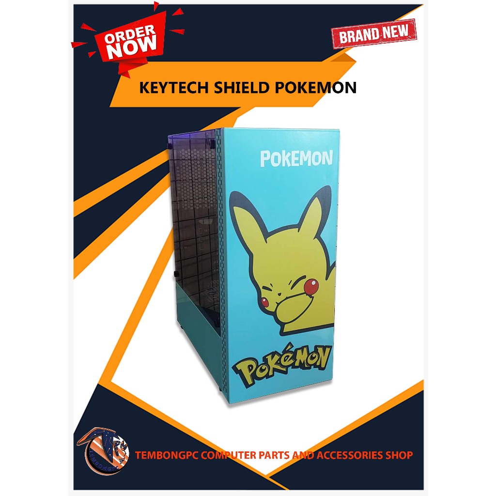 Gaming Case Keytech Shield Pokemeon and Gundam Design | Shopee Philippines