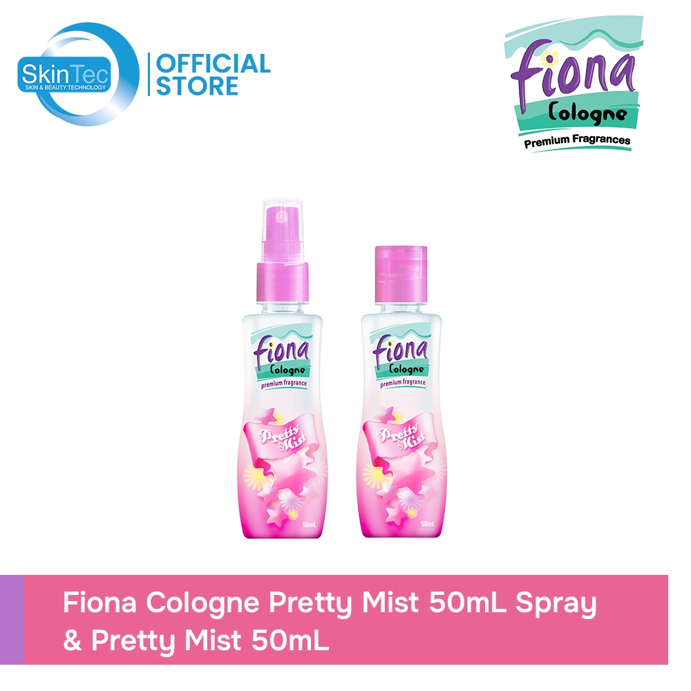 Fiona Cologne Pretty Mist Spray 50ml + Fiona Cologne Pretty Mist ...