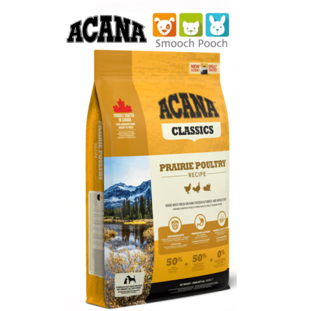 ACANA Classics Prairie Poultry Adult Dog Food 9.7kg | Shopee Philippines