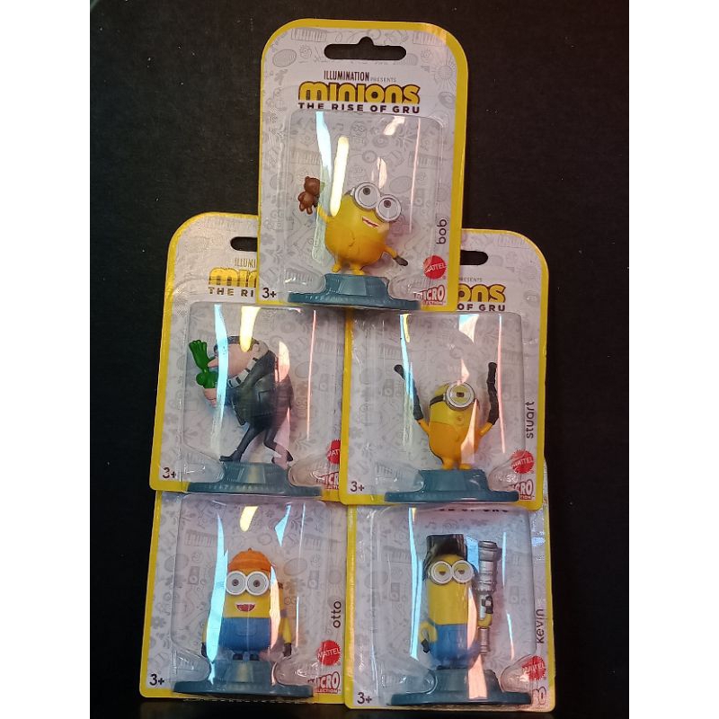 micro collection minion complete set mattel | Shopee Philippines