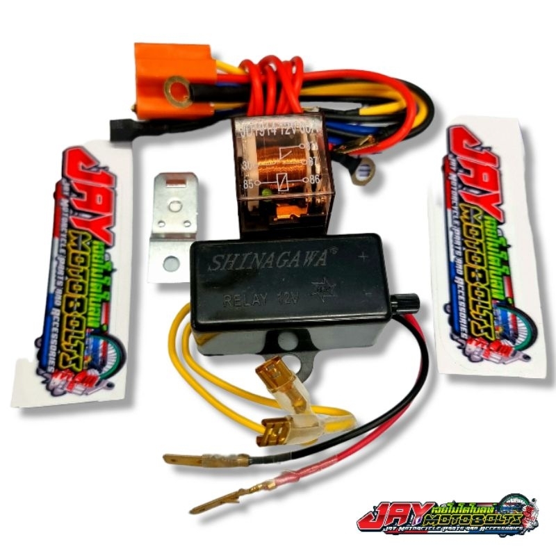 ☑️SHINIGAWA INTERUPTER RELAY + HORN RELAY RAPID BACKFIRE ADJUSTABLE ...