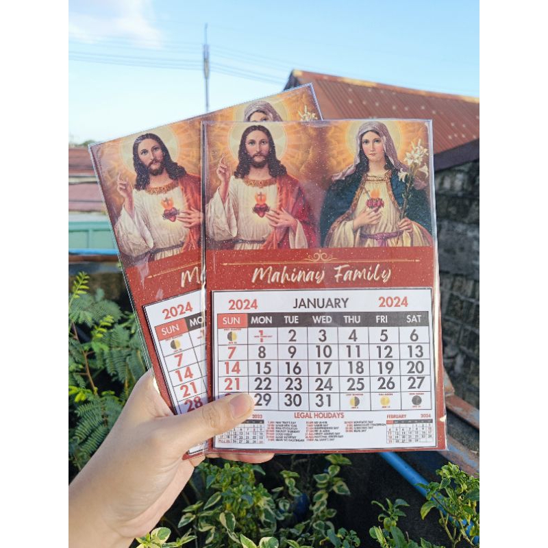 Magnetic Calendar 2024 | 4R 5R Size | VXXN Prints | Shopee Philippines