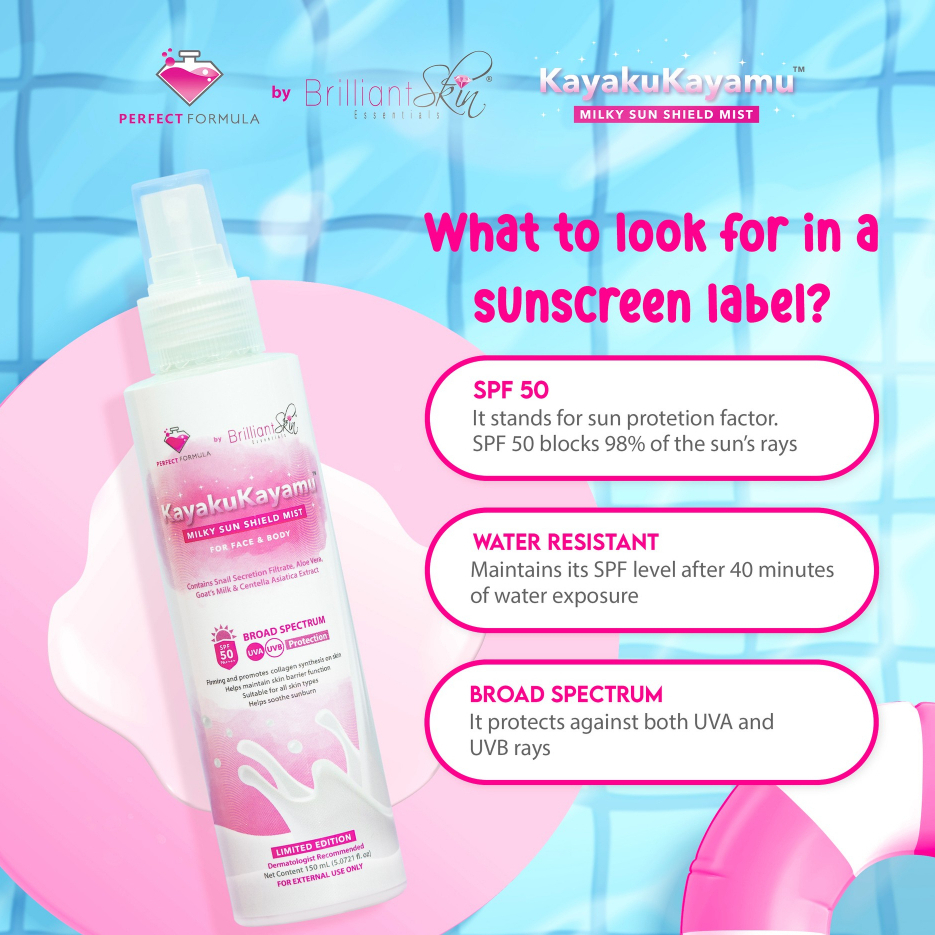 Perfect Formula Milky Sun Shield Mist SPF 50 |150 ML | Shopee Philippines