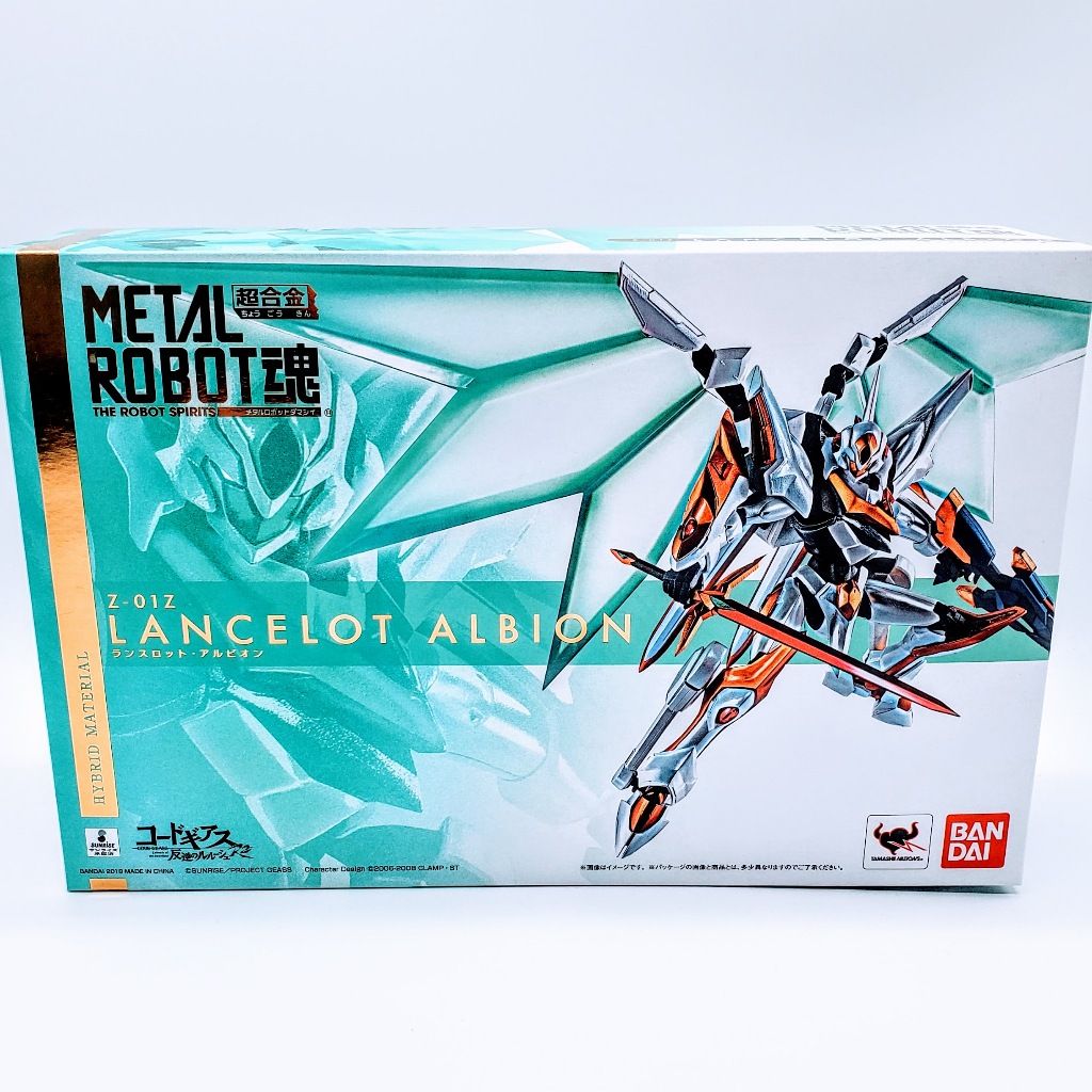 Bandai Metal Robot Spirits Side Kmf Code Geass Lancelot Albion Figure【used】【direct From Japan