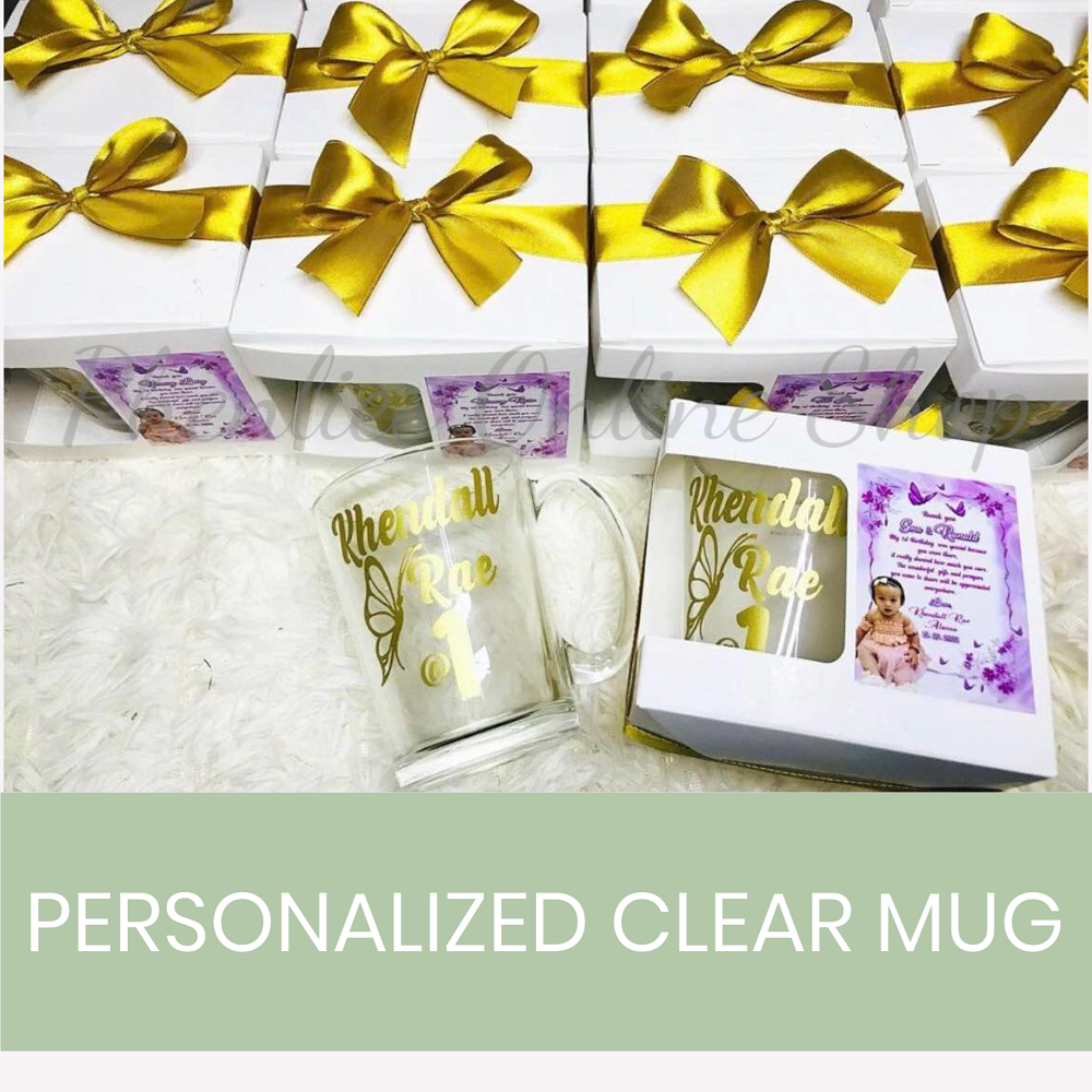 Personalized Clear Mug for Souvenirs | Shopee Philippines