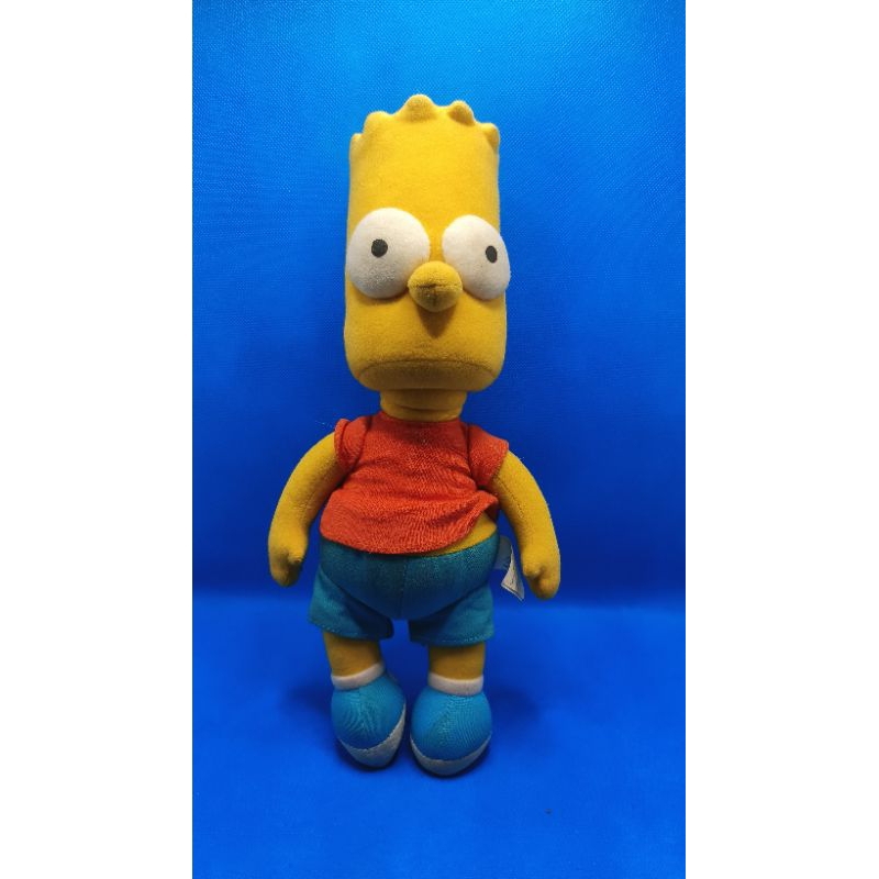 The Simpsons Bart Simpson medium size plush toy official 20th century ...