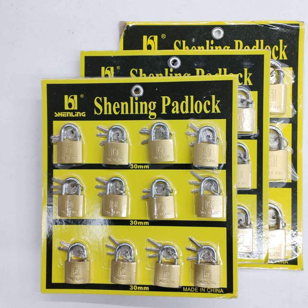 1pack Brass Padlock Set | Shopee Philippines