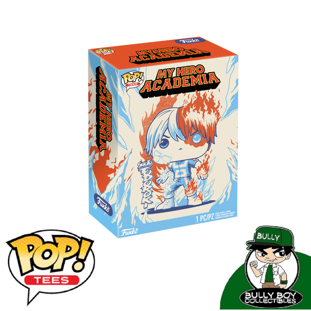 Funko POP! Boxed Tees: My Hero Academia - Shoto Todoroki (XL) | Shopee ...
