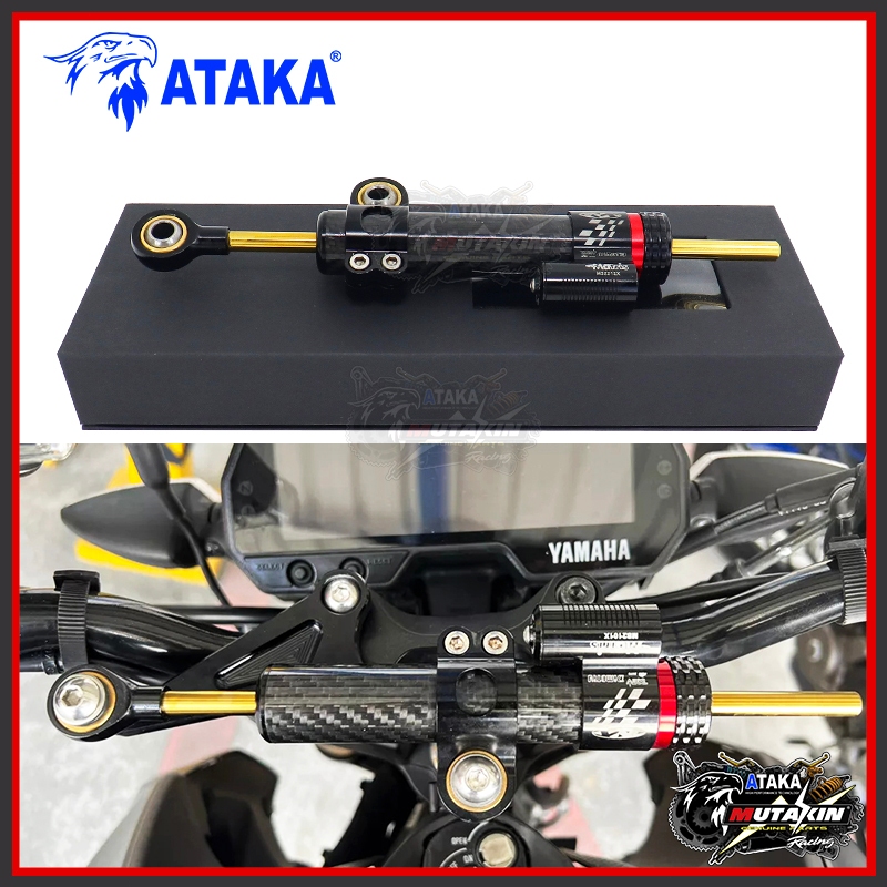 Matris Adjustable Steering Damper 220mm/310mm Stabilizer Motorcycle YZF ...