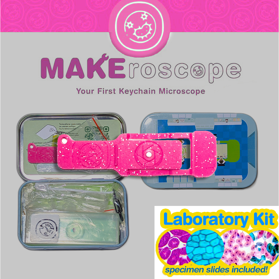 jeremake Make-roscope (Keychain Microscope for Smartphone & Tablet ...