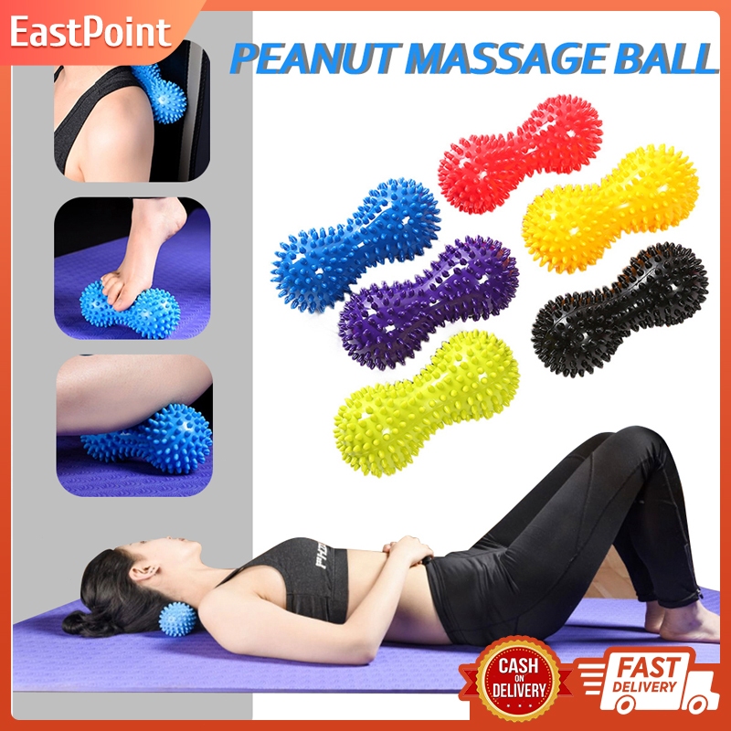 Ready Stock PVC Peanut Style Prick Ball Massage Acupoint Grip Ball Tip ...