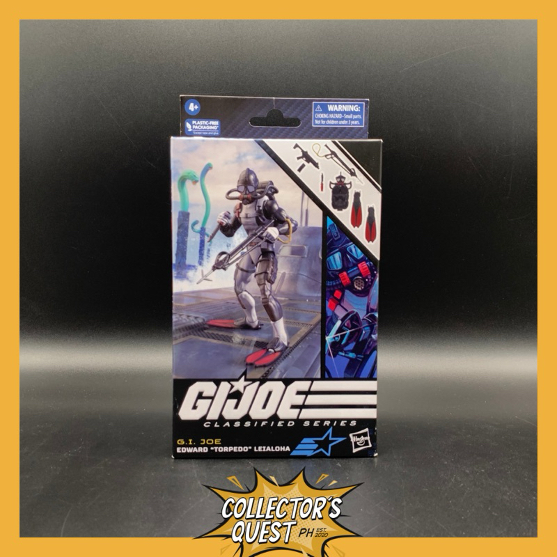 GI Joe Classified Series Edward "Torpedo" Leialoha Figure | Shopee ...