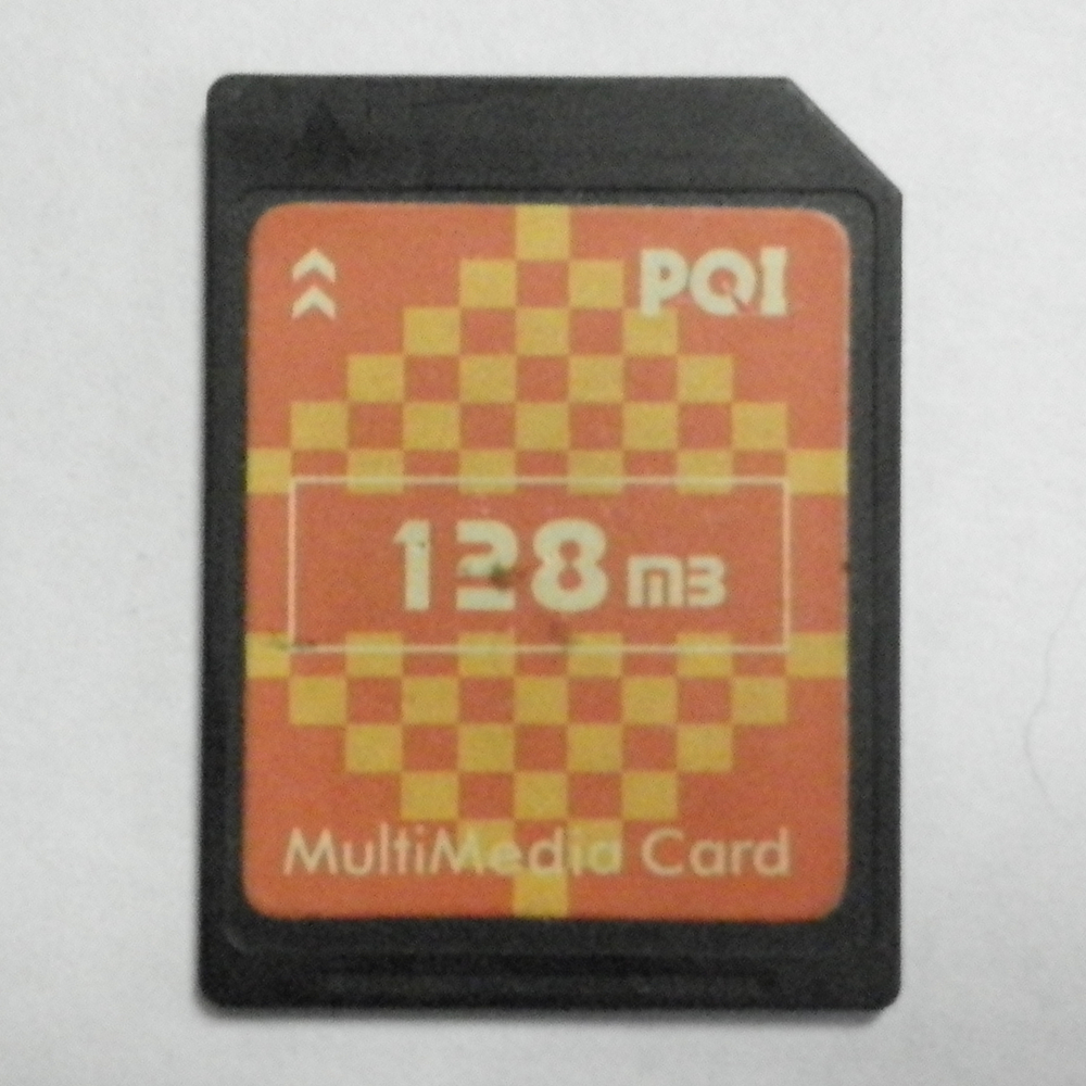 PQI 128MB MultiMediaCard MMC memory card | Shopee Philippines