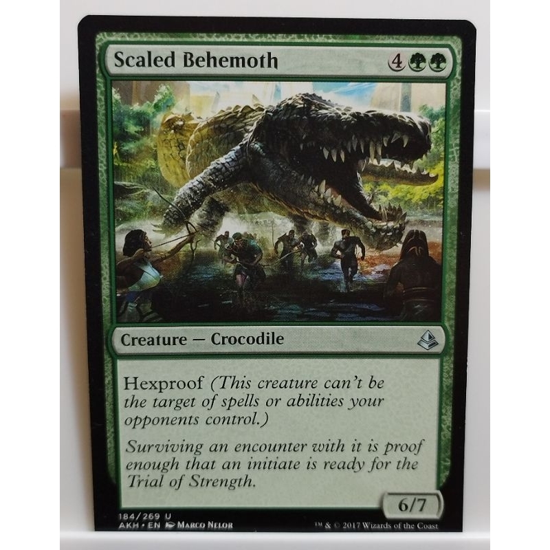 Scaled Behemoth (Magic the gathering) | Shopee Philippines