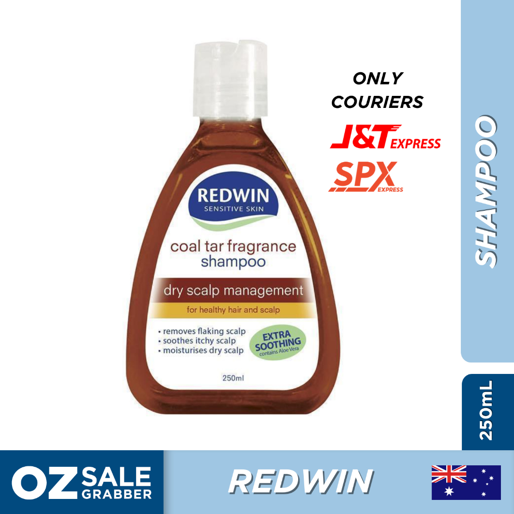 OZSALEGRABBER | Redwin Coal Tar Shampoo 250ml | Shopee Philippines