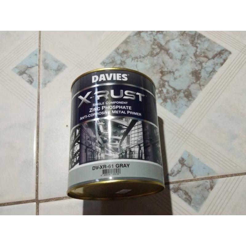 Davies X-RUST Gray 1liter Metal Primer (DV-XR-61) | Shopee Philippines