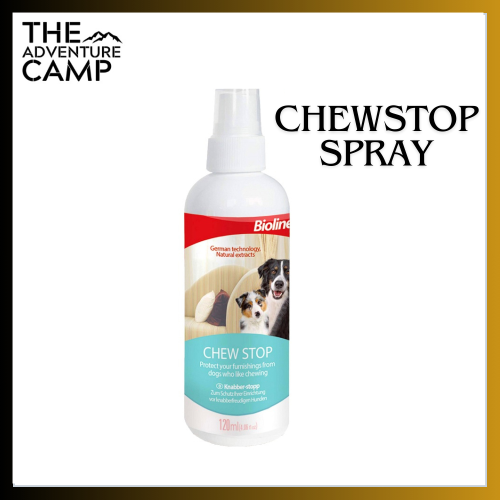 Bioline Dog Stop Chew Repellent Spray Furniture Protection 120mL ...