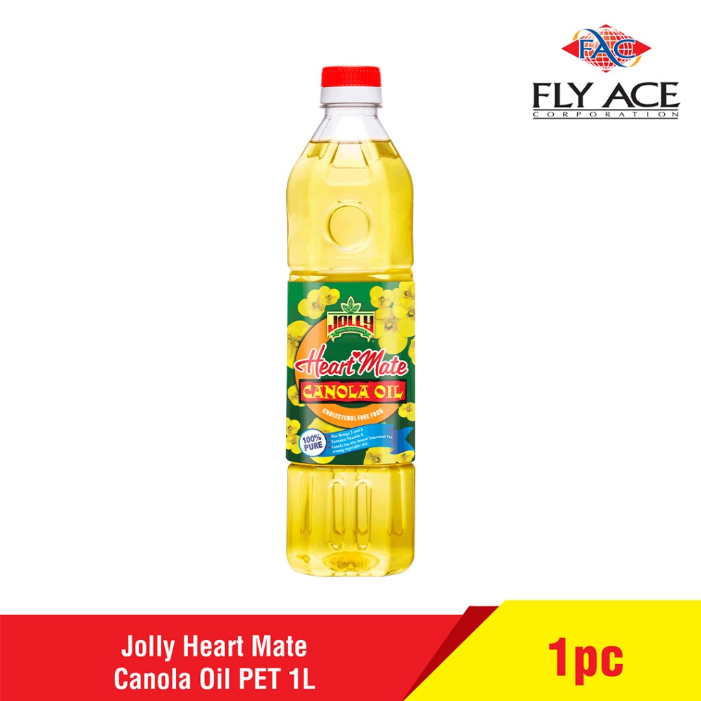 Jolly Heart Mate Canola Oil PET 1L | Shopee Philippines