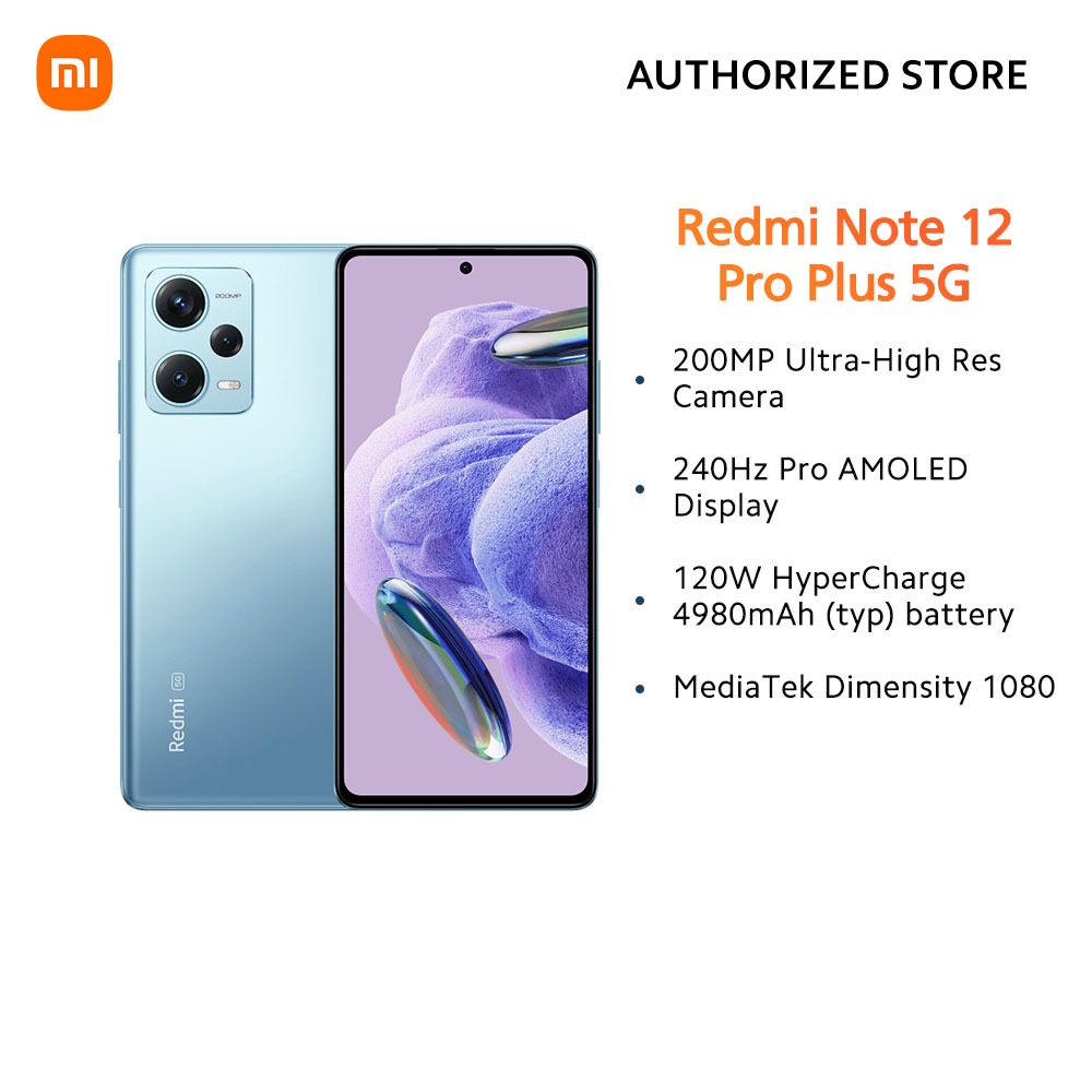 Xiaomi Redmi Note 12 Pro Plus 5G Dimensity 1080 Processor 8GB+256GB ...