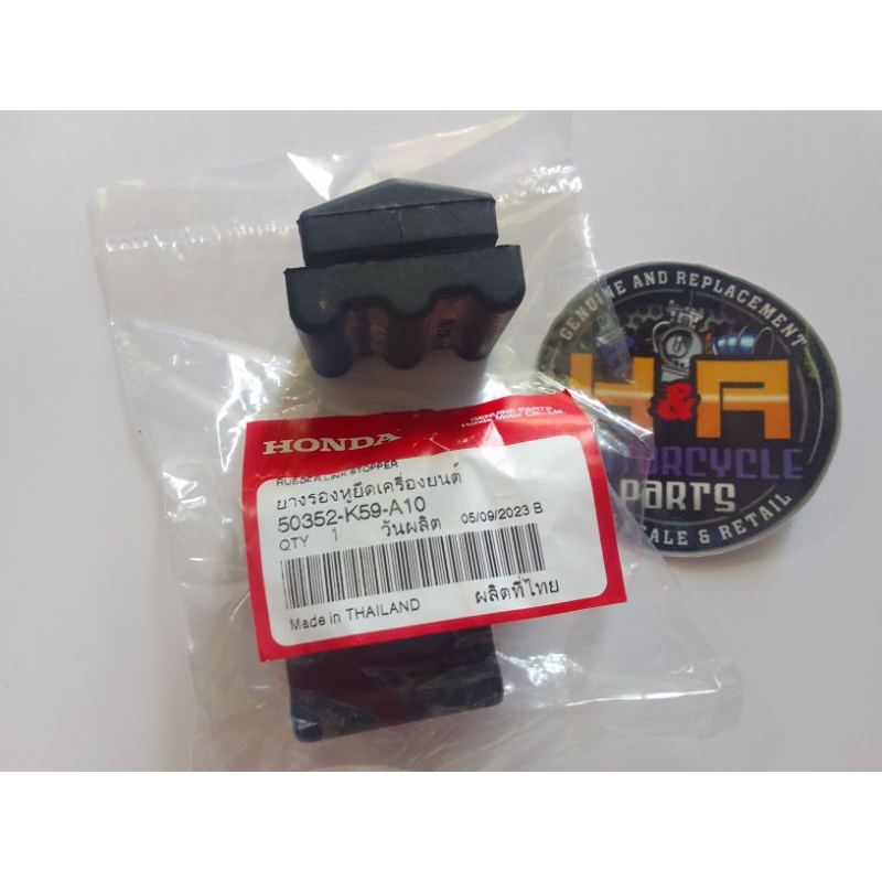 Rubber Link Stopper Engine Hanger 50352-k59-a10 Ori Honda Beat FI Click ...