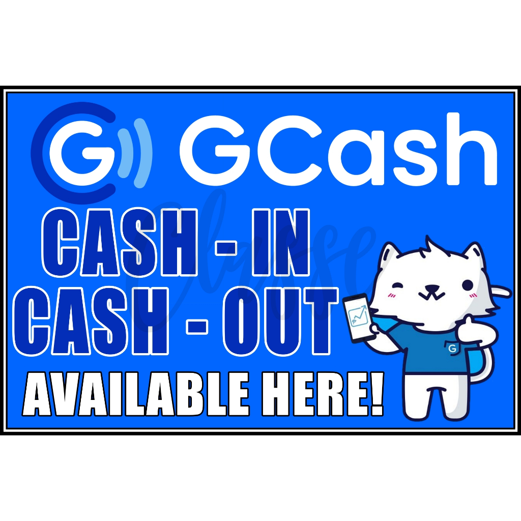 LOAD/GCASH/BILLS PAYMENT LAMINATED LOAD SIGNAGES A4 SIZE 180GSM PAPER ...