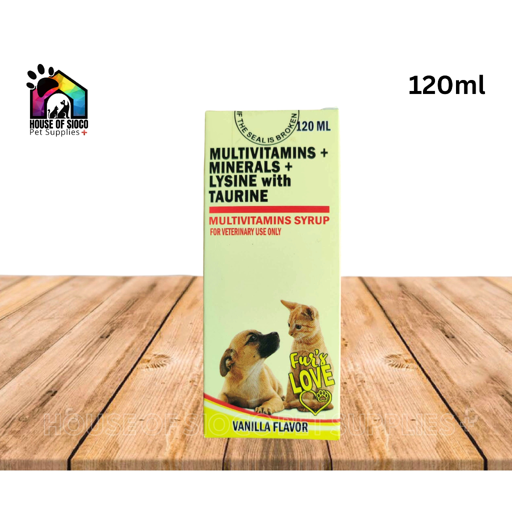 Fur's Love Lysine with Taurine Syrup For Pets 120ml | Shopee Philippines