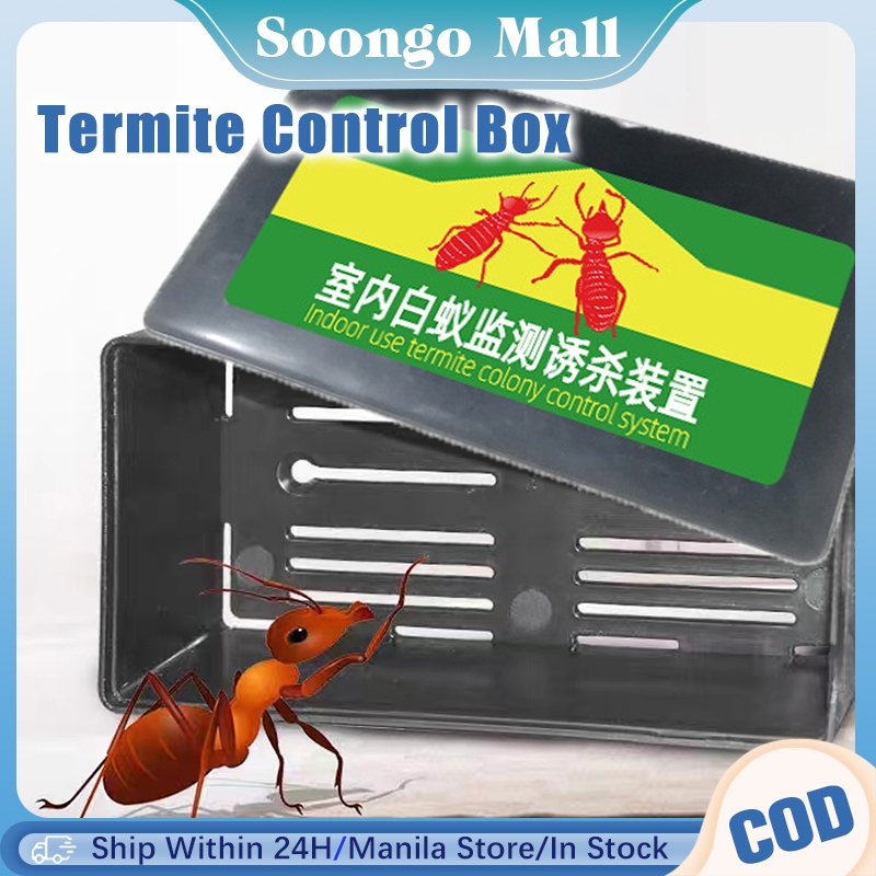 Termite Control Box Indoor Inset White Ant Attracting Box Termite ...