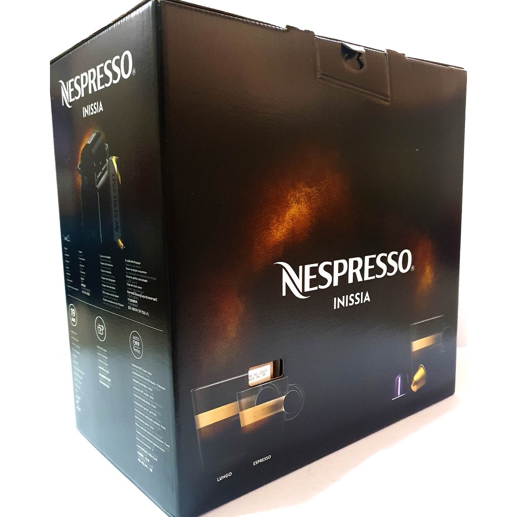 Nespresso NEW Inissia D40 Coffee Maker Nestle Espresso Machine Color ...