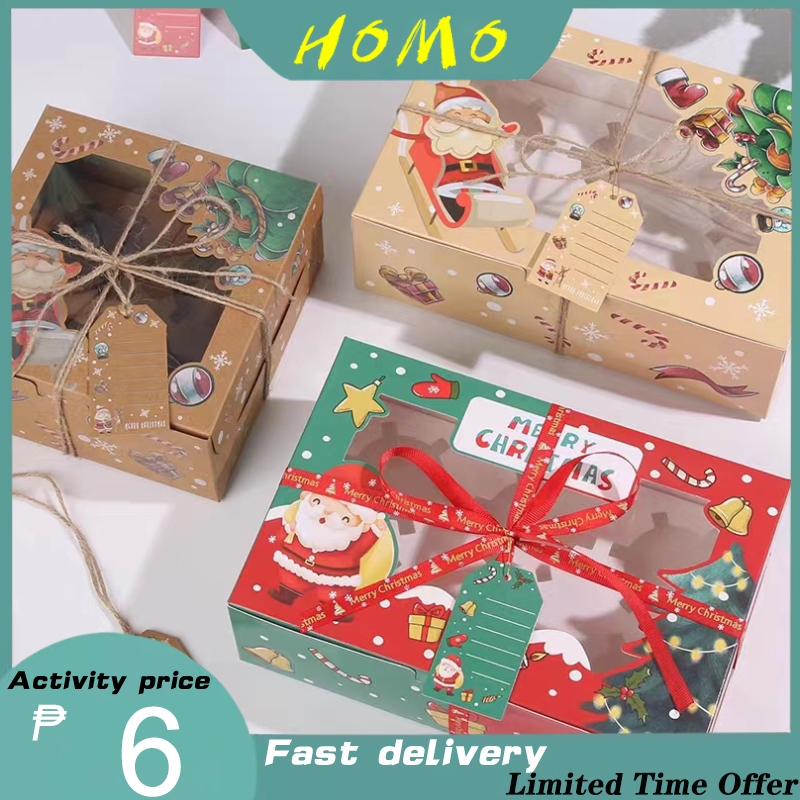 Cake Box Baked Box Cake Steel Biscuits Portable Party Gift Box Cake Box ...
