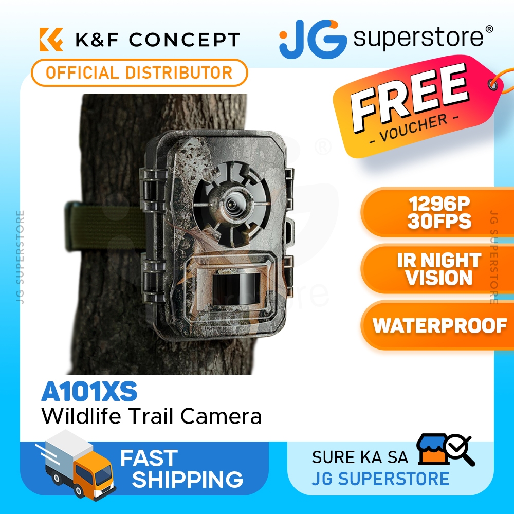 K&F Concept A101XS Outdoor Trap Trail Camera Waterproof 1296P 24MP ...