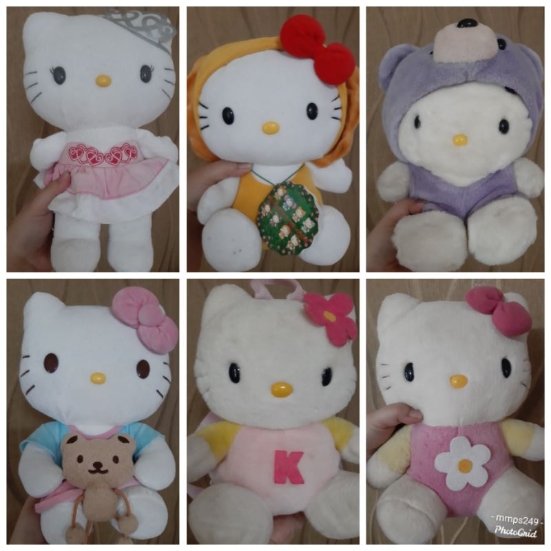 LAST PRICE already Sanrio Hello Kitty Plushie Stuffed Toy | Shopee ...