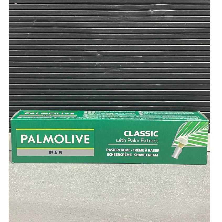 Palmolive Men Classic Shaving Cream With palm extract 100ml | Shopee ...