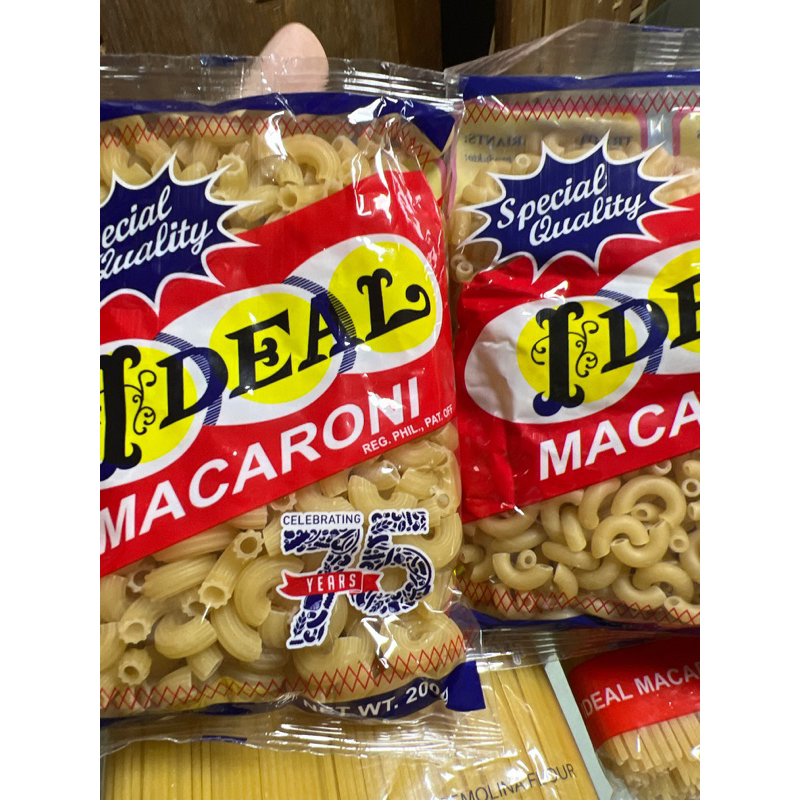 Ideal Macaroni Elbow ElbowRidge 200g Halal Certified | Shopee Philippines